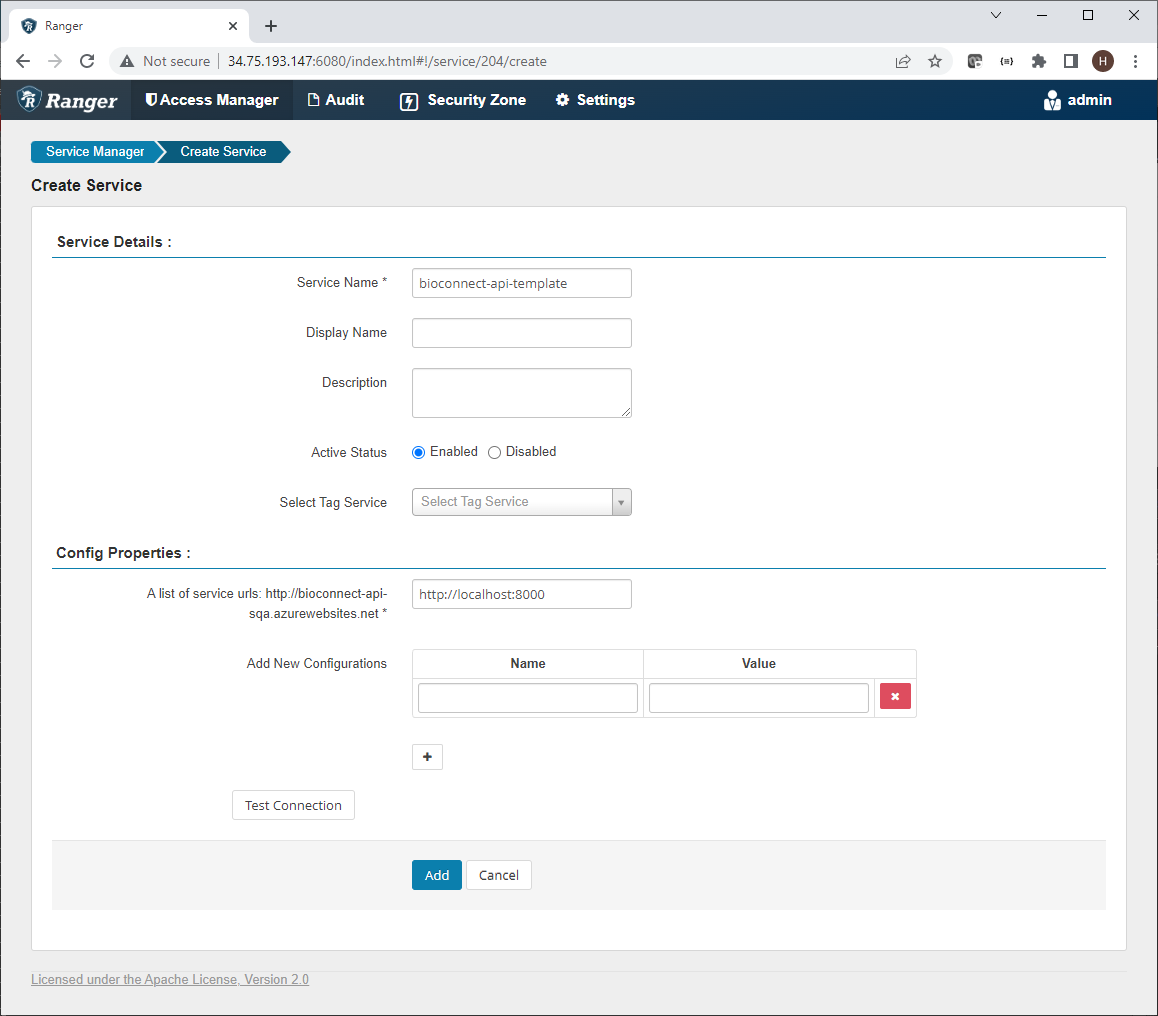 Authorization Service - BioConnect User Guide