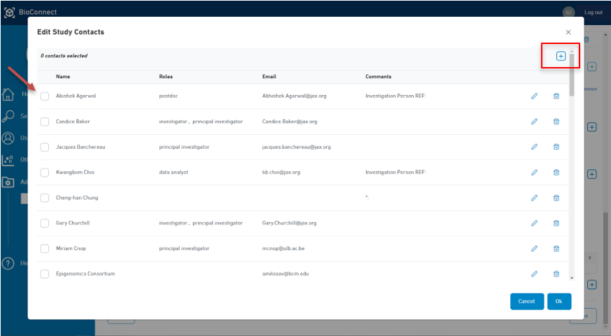Study Curation - BioConnect Documents
