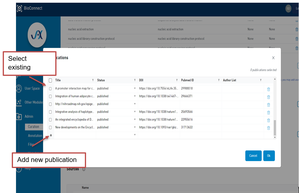 Study Curation - BioConnect Documents