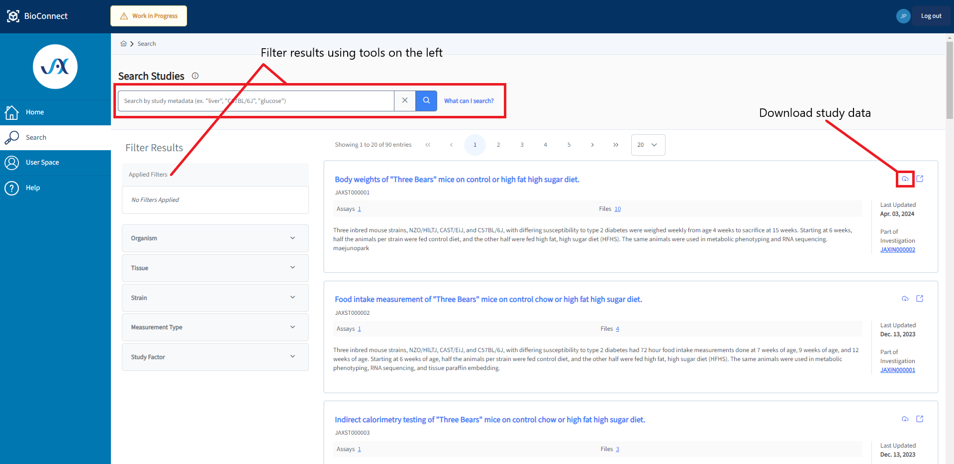 Quick Start - BioConnect User Guide