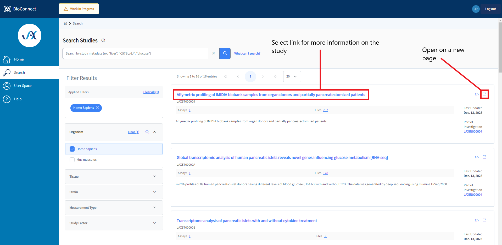 Quick Start - BioConnect User Guide