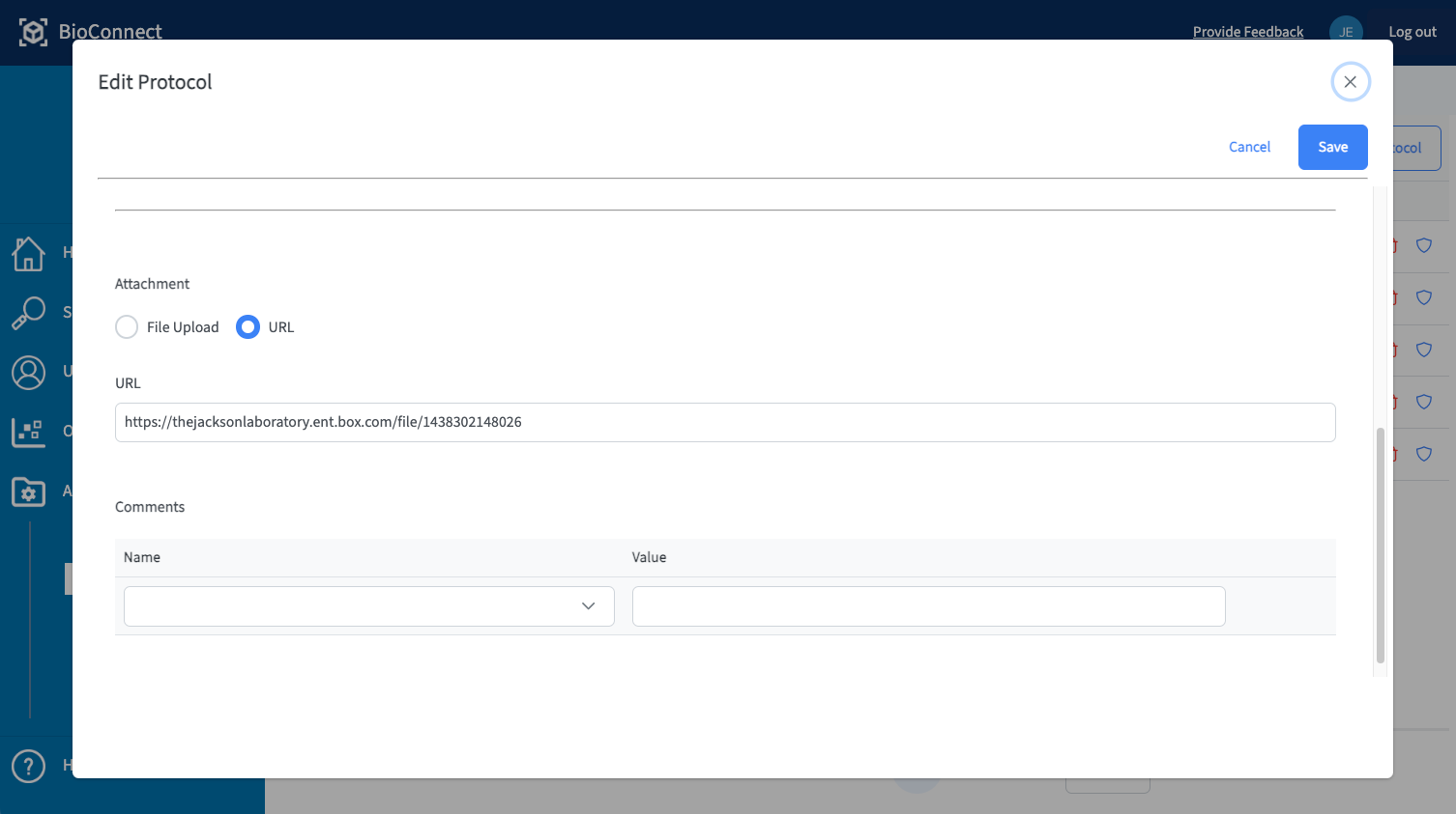 Protocol Curation - BioConnect User Guide